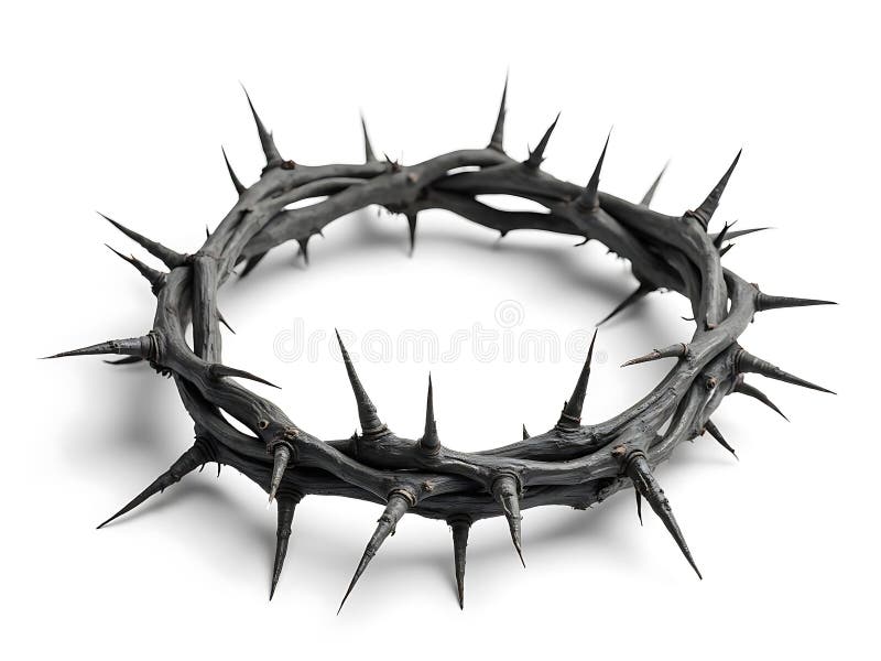 Throny crown stock photo. Image of dark, intertwined - 377600838