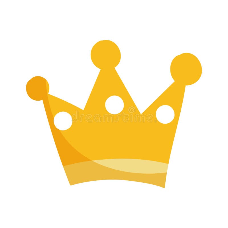 Crown, Monarchy, Royal Power Flat Color Line Icon. Stock Vector ...