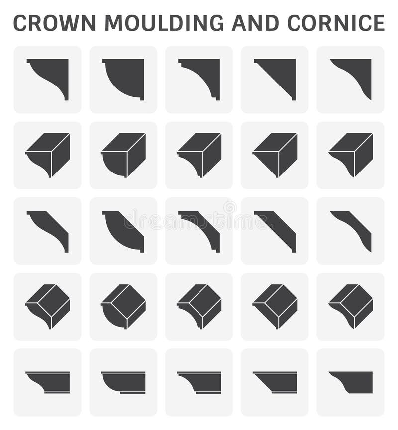 Crown Molding Stock Illustrations – 328 Crown Molding Stock ...