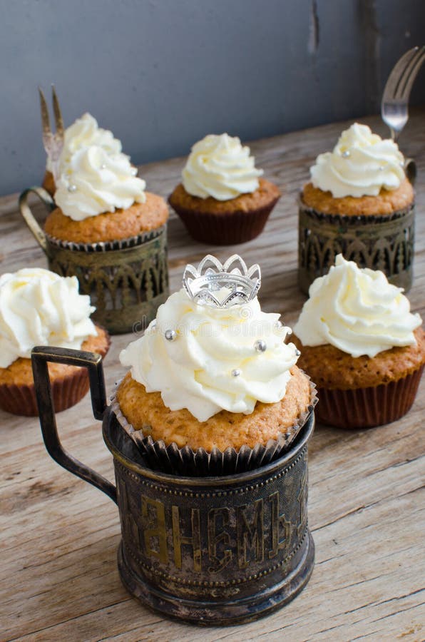 Crown Muffins stock photo. Image of baking, eating, year - 28587240