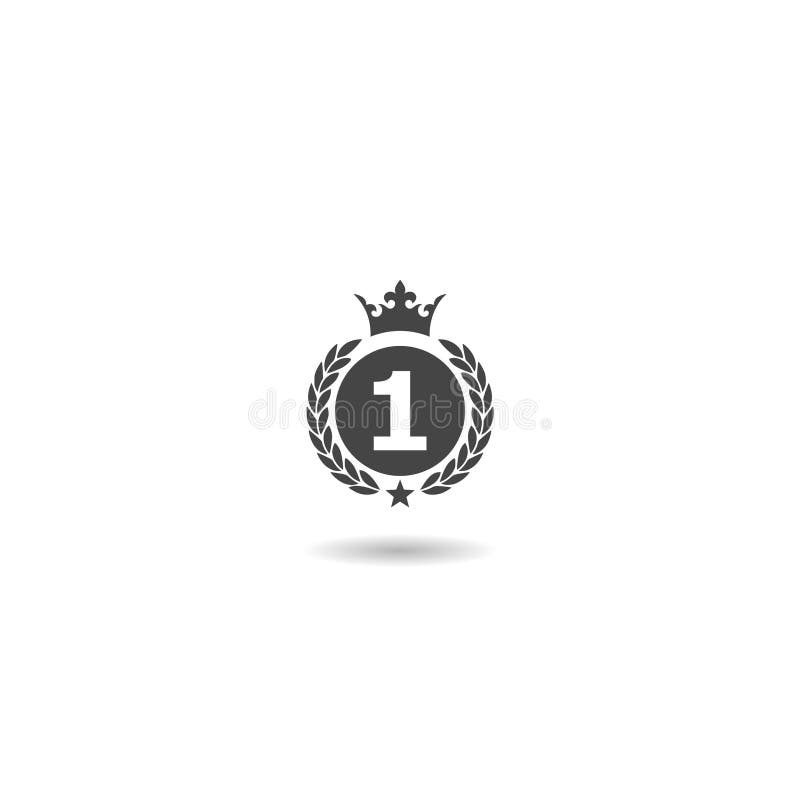 Crown Number One Stock Illustrations – 682 Crown Number One Stock ...