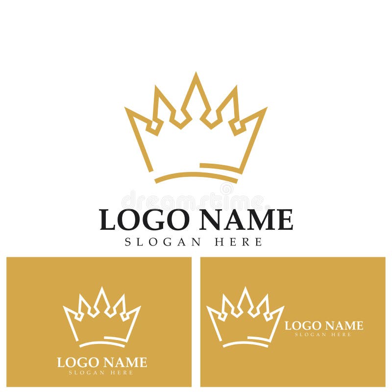 Crown Royal Graphic Design Template Vector Illustration. Stock Vector ...