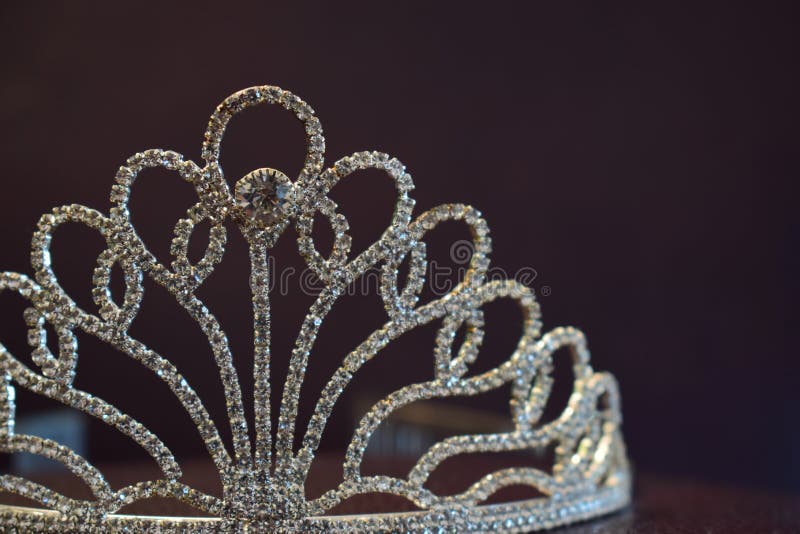 Crown Set with Diamonds Beautiful and Expensive As Accessories Stock ...