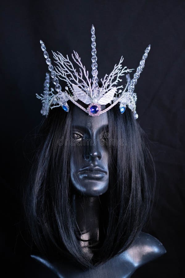 Crown of the snow queen stock image. Image of business - 207166569