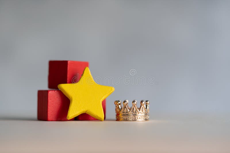 Crown and Star. Domination, Victory and Winning the Challenge. Beat ...