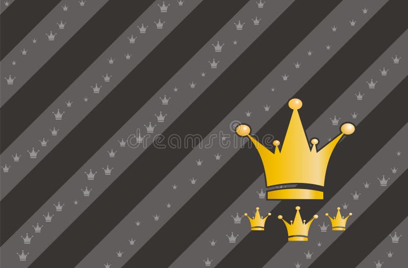 Crown style background stock vector. Illustration of crown - 5983235