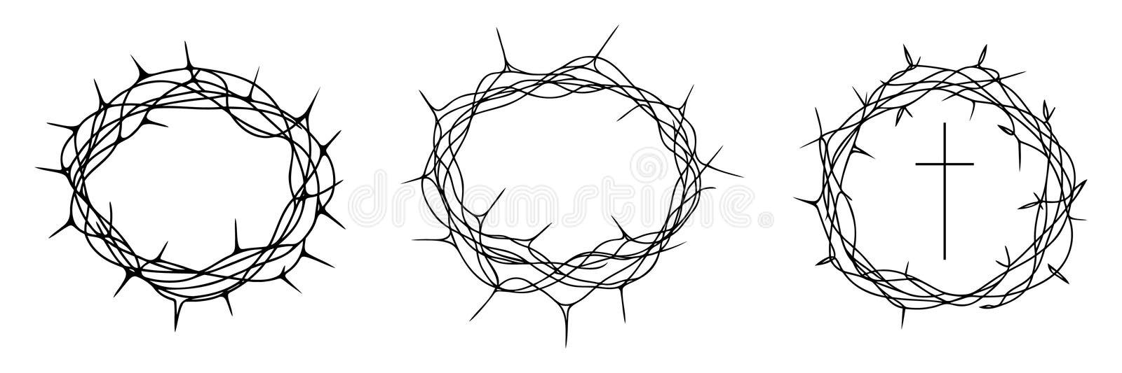 Continuous Line Drawing Thorns Stock Illustrations – 29 Continuous Line ...