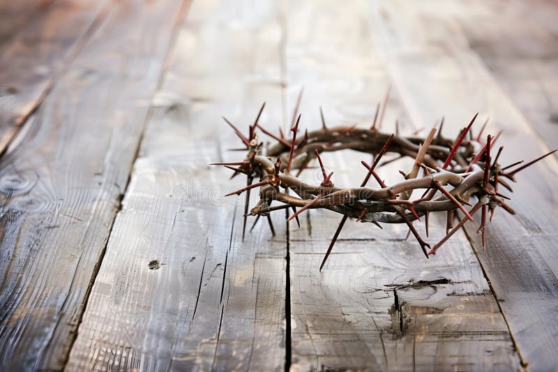 Crown of Thorns of Jesus Christ Stock Photo - Image of text, jesus ...
