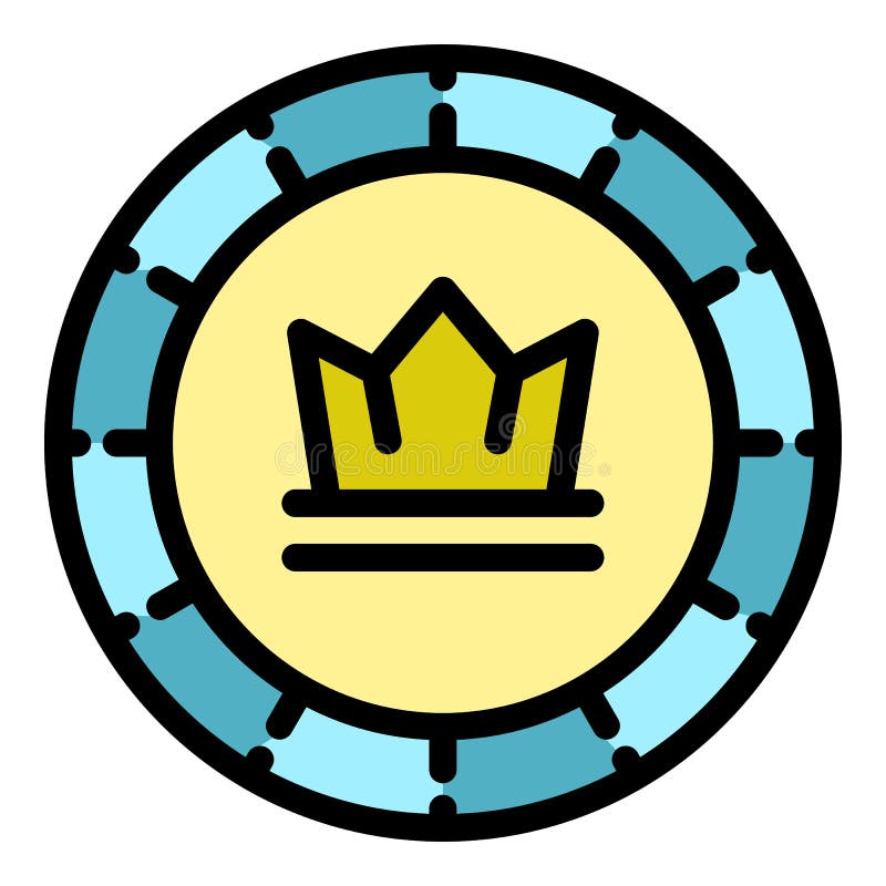 Crown Token Icon Color Outline Vector Stock Vector - Illustration of ... Crown Token Icon Color Outline Vector Stock Vector - Illustration of ...