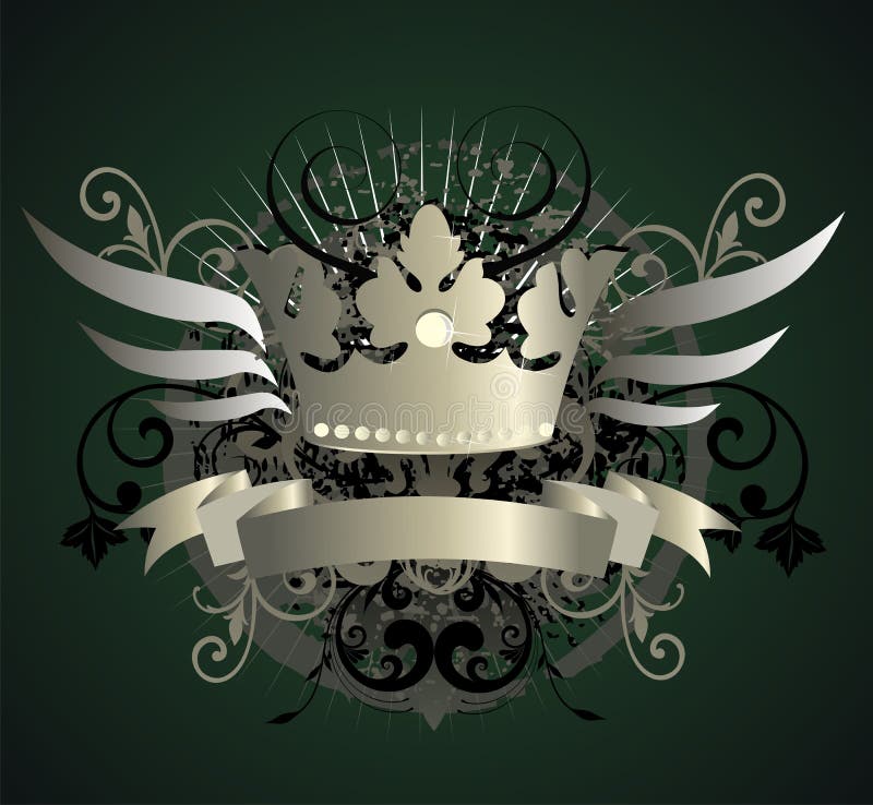 Crown - Vector Illustration Stock Vector - Illustration of heraldry ...