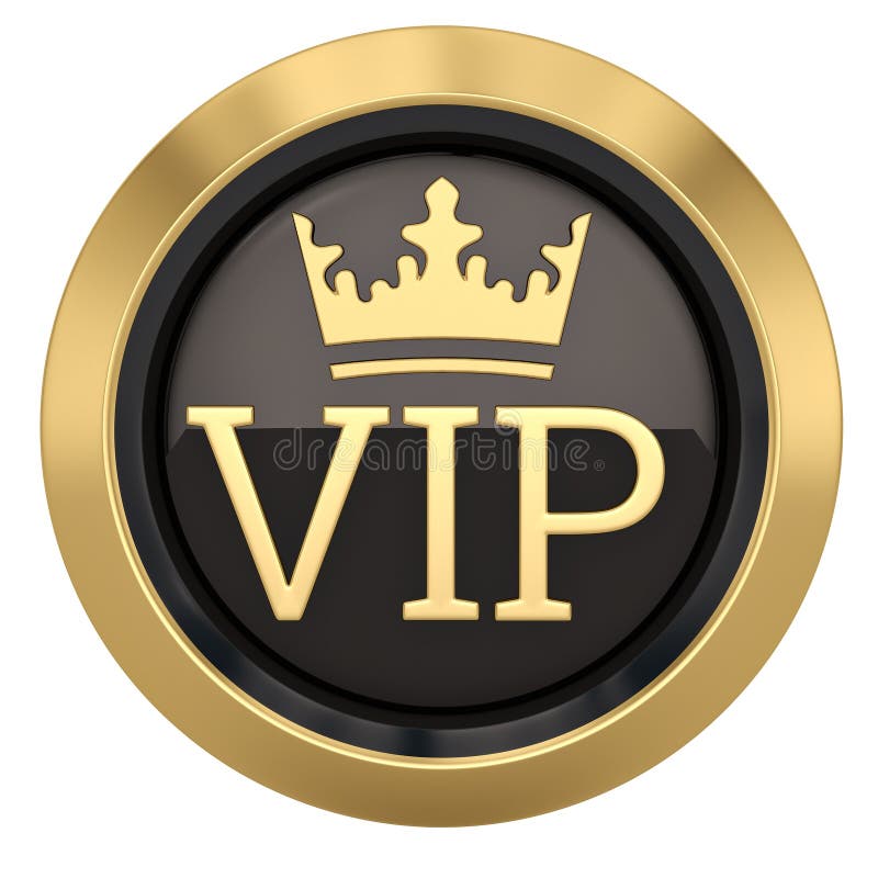 Vip Icon in Trendy Design Style. Vip Icon Isolated on White Background ...