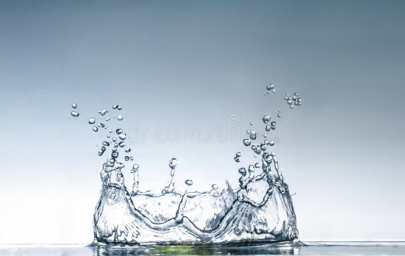 Crown water splash stock image. Image of formations, banner - 64221793