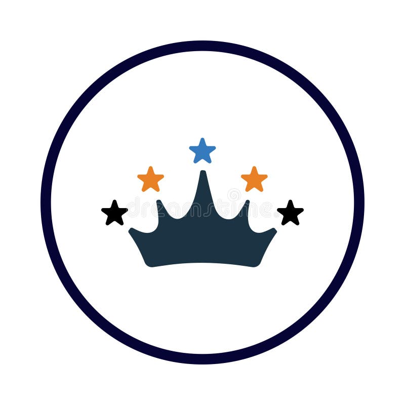 Crown, Winner Crown, King Crown Icon Stock Vector - Illustration of ...