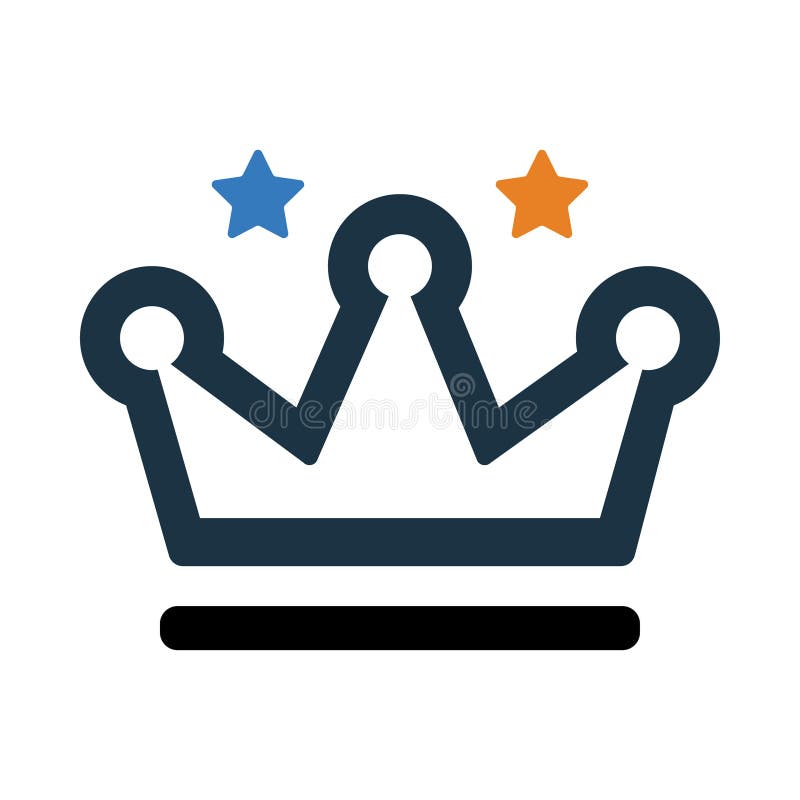 Crown, Winner Crown, King Crown Icon Stock Vector - Illustration of ...