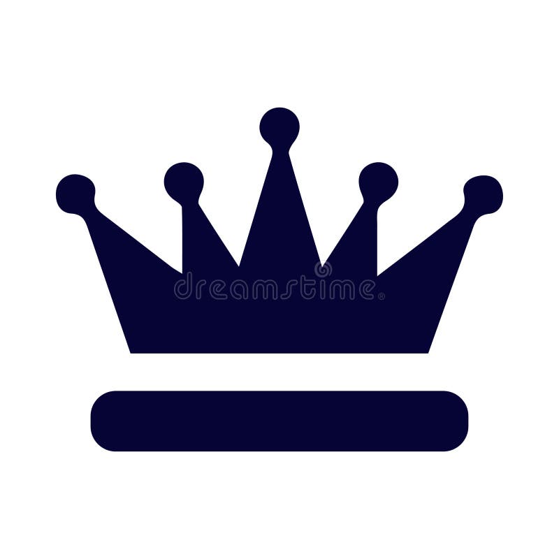 Crown, Winner Crown, King Crown Icon Stock Vector - Illustration of ...