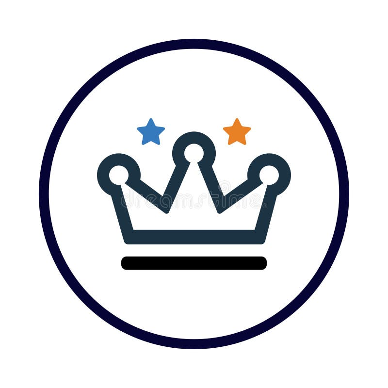 Crown, Winner Crown, King Crown Icon Stock Vector - Illustration of ...