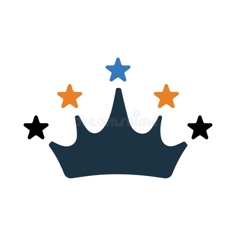 Crown, Winner Crown, Queen Crown Icon Stock Vector - Illustration of ...