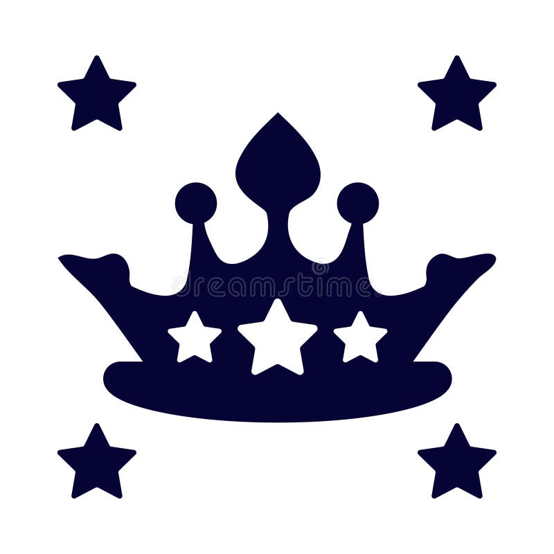 Crown, Winner Crown, Queen Crown Icon Stock Vector - Illustration of ...