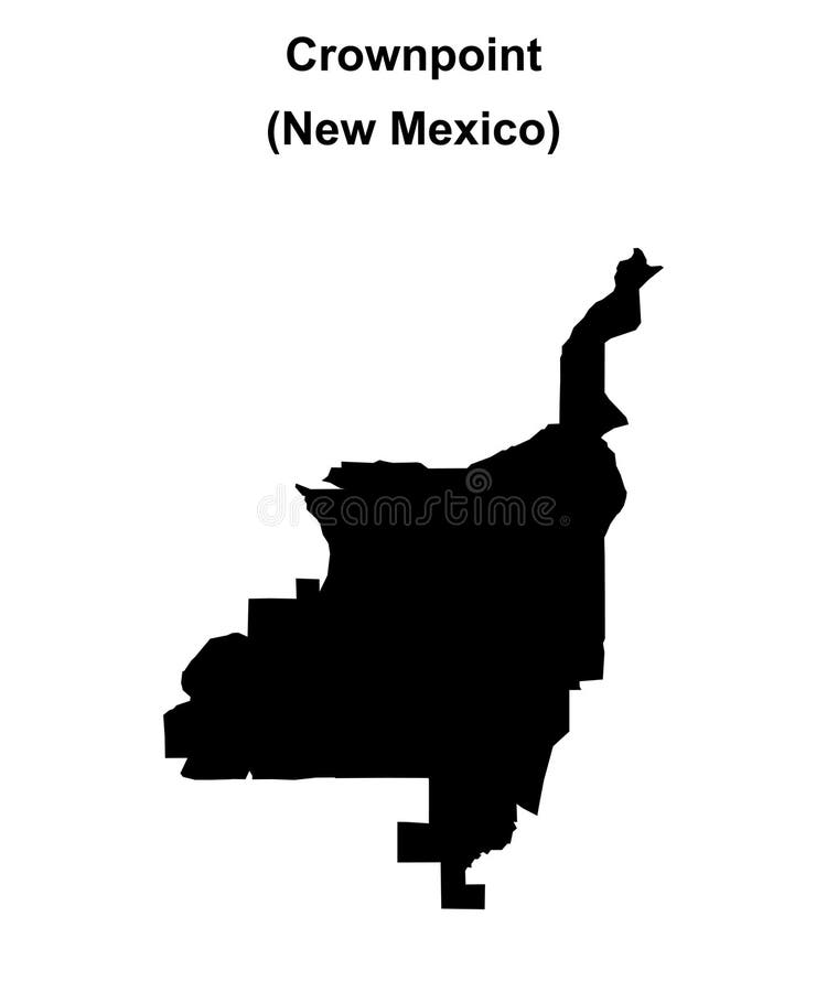 Crownpoint Outline Stock Illustrations – 1 Crownpoint Outline Stock ...