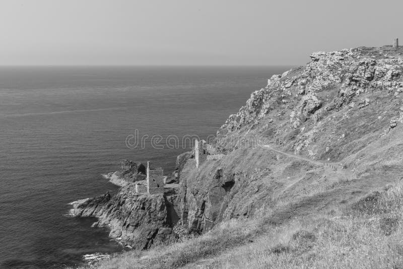 Botallack mine in Cornwall stock image. Image of history - 235720487