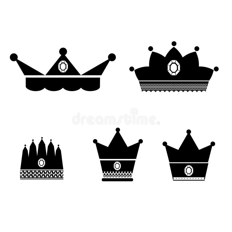 Crowns Vector Illustrator EPS 10 Stock Vector - Illustration of vector ...