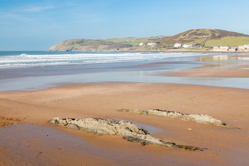 Croyde Devon England UK stock photo. Image of summer - 30028522