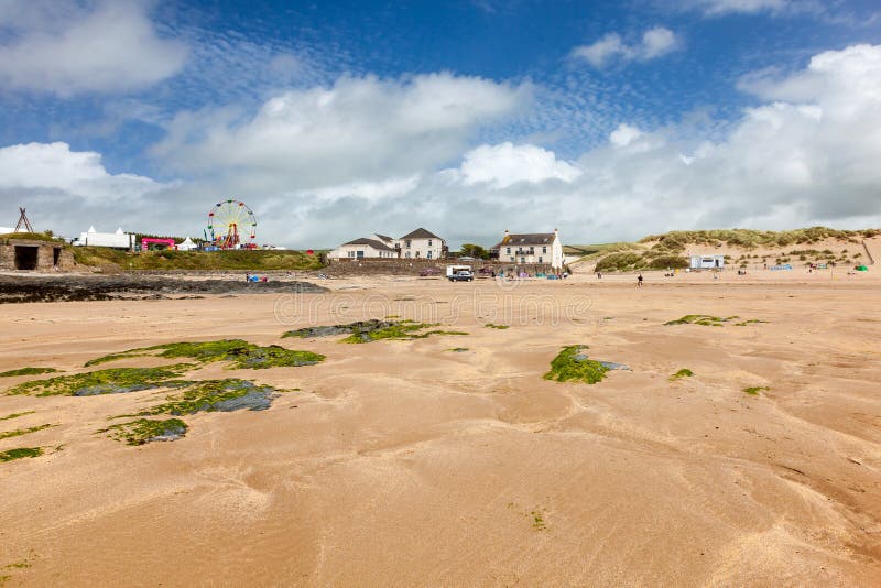 Croyde Beach Devon England UK Stock Photo - Image of inspirational ...