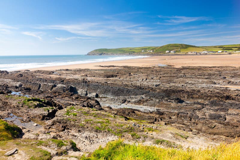 Croyde Beach Devon England UK Stock Image - Image of south, beautiful ...