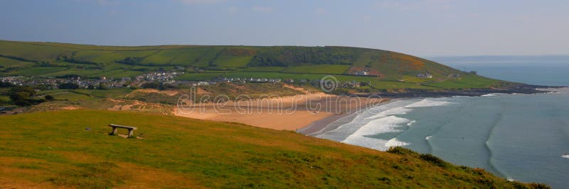 Croyde Beach Devon England UK Stock Photo - Image of fancy, sands: 95236914