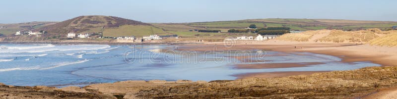 Croyde Devon England UK stock image. Image of destinations - 30028521