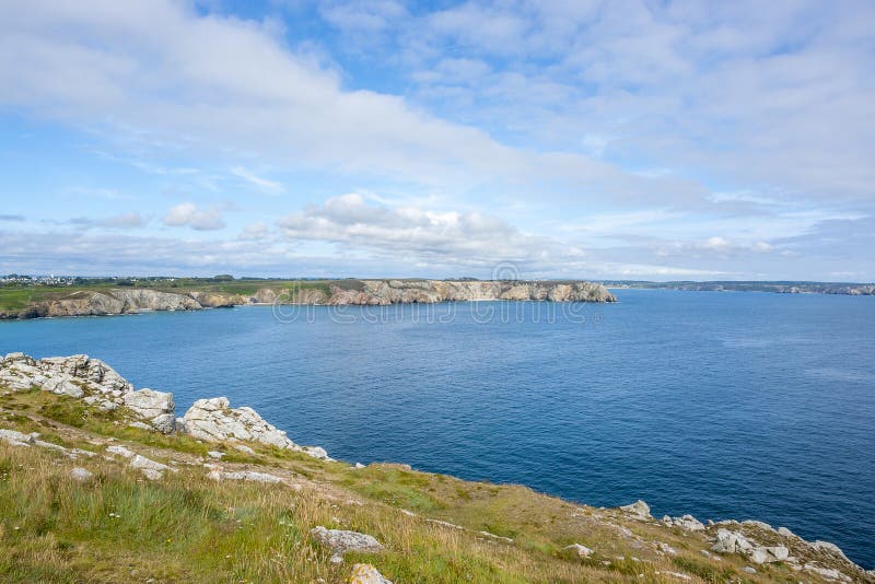 Crozon Peninsula in Brittany Stock Photo - Image of ocean, beach: 75238220