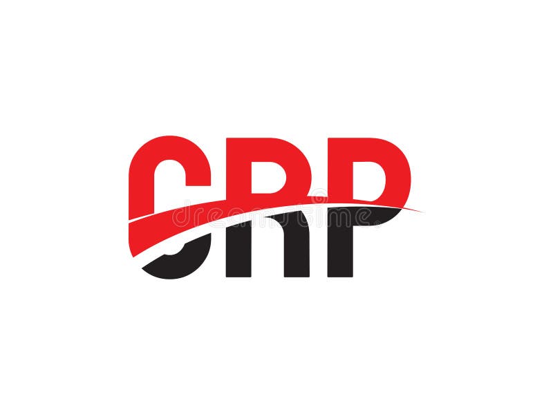 CRP Letter Initial Logo Design Vector Illustration Stock Vector ...