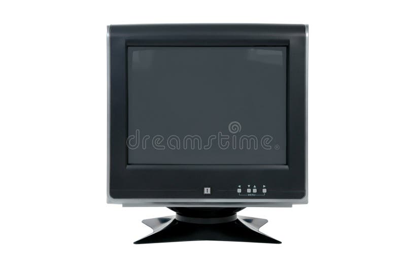 CRT computer monitor stock photo. Image of tube, monitor - 8330970