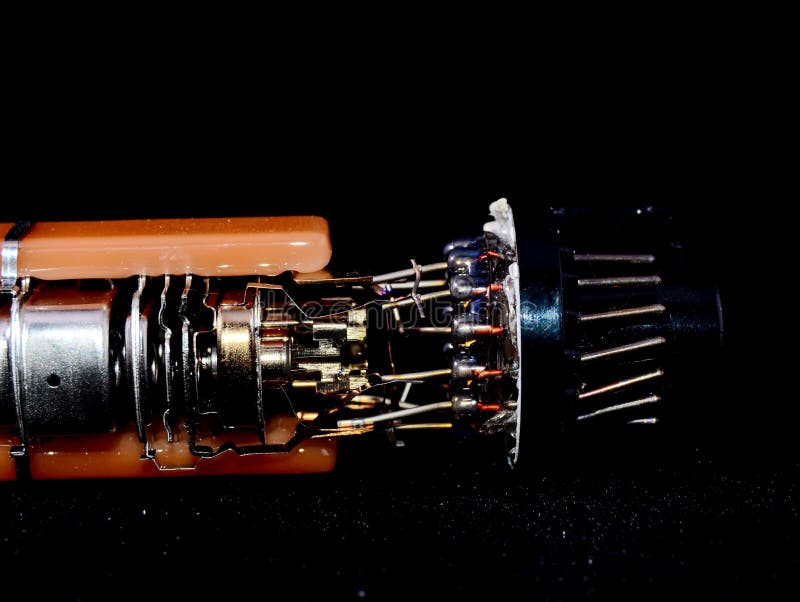 CRT Part stock photo. Image of electric, isolated, cathode - 242995218