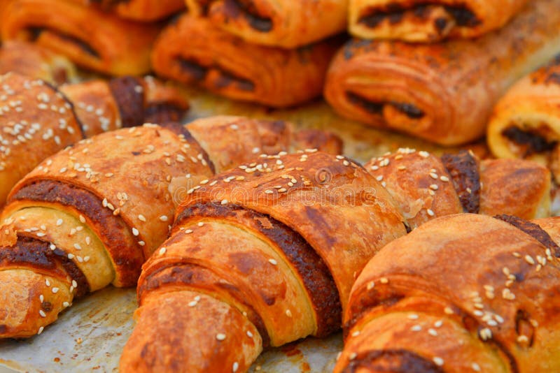 Cruasanes imagen de archivo. Imagen de cruasanes - 84431647