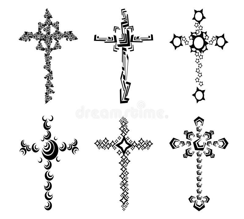 Cruces ilustración del vector. Ilustración de ilustraciones - 15281312
