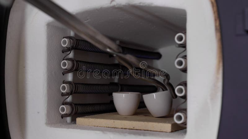 Crucible in Laboratory Furnace for Water Sample Testing Stock Video ...