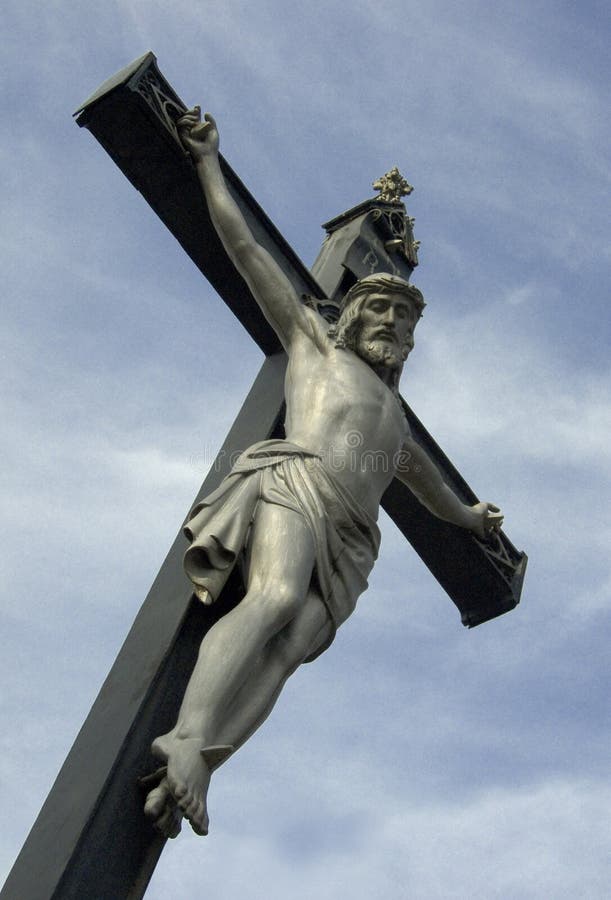 Crucifiction stock image. Image of catholic, cemetery - 6457615