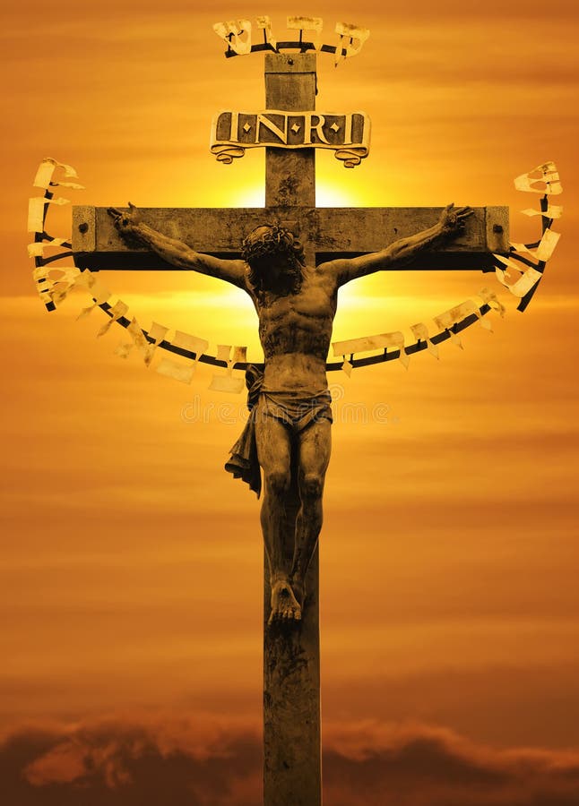 Crucifix stock photo. Image of dusk, christ, crucifix - 11154898