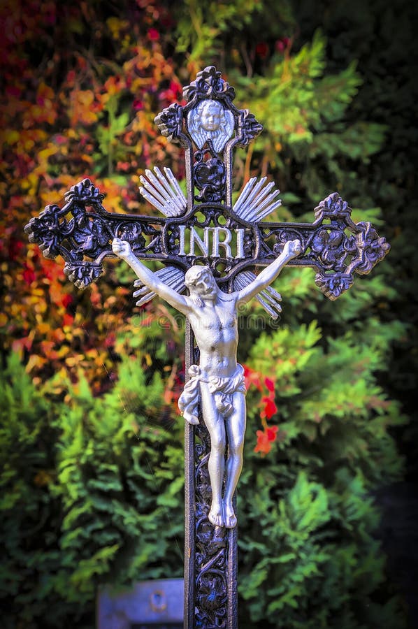 Crucifix stock photo. Image of catholic, antique, easter - 33639864