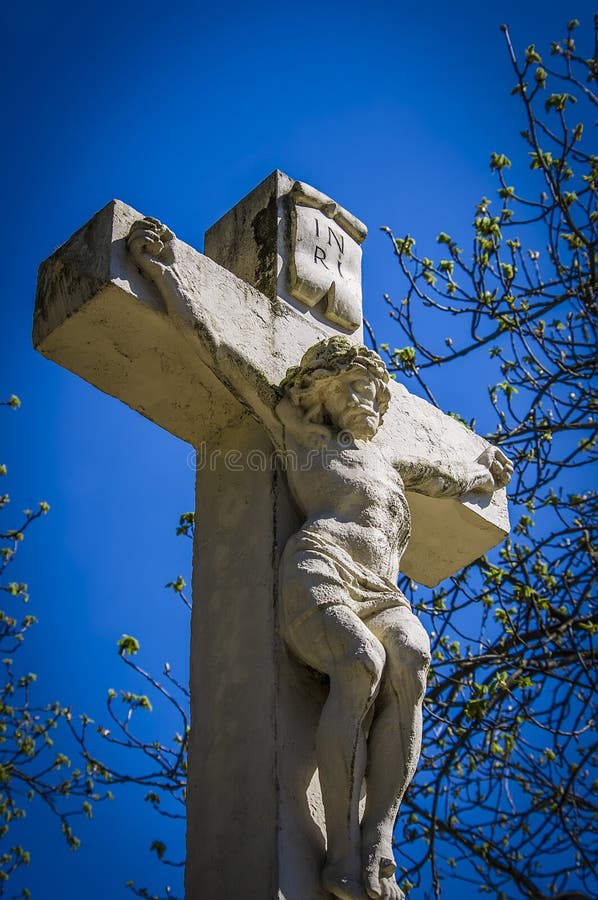 Crucifix stock photo. Image of catholic, antique, easter - 33639864