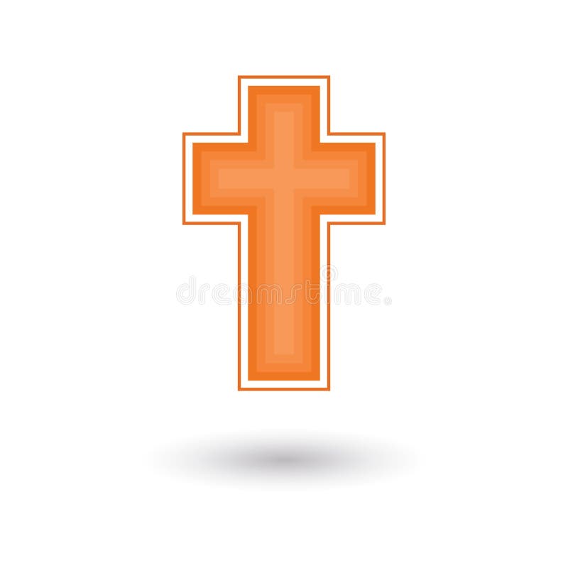 Crucifix. Vector Illustration Decorative Design Stock Vector ...
