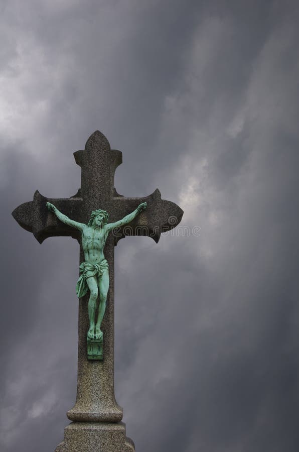 Crucifixion foto de archivo. Imagen de forma, crucificado - 33856810