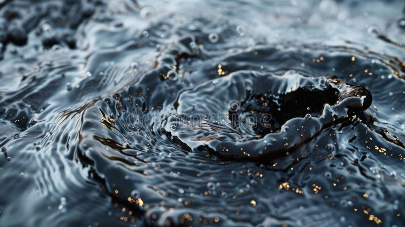 Crude oil composition stock illustration. Illustration of abstract ...