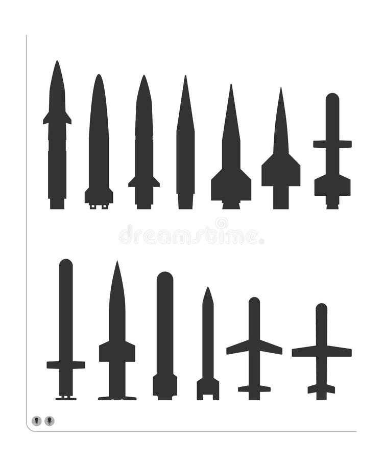 Silhouette Military Cruise Missiles Stock Illustrations – 7 Silhouette ...