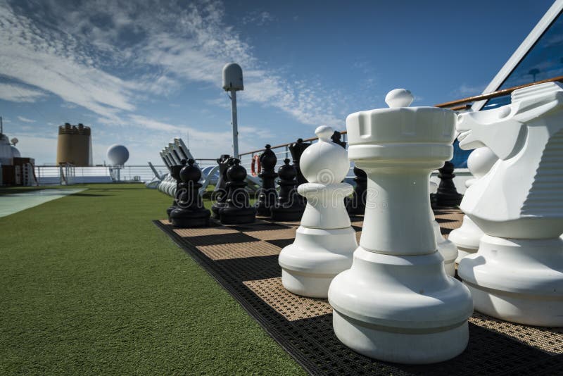 Cruise chess stock image. Image of vacation, large, summer - 33705521