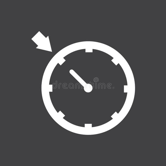 Cruise Control Car Dashboard Icon Stock Vector - Illustration of ...