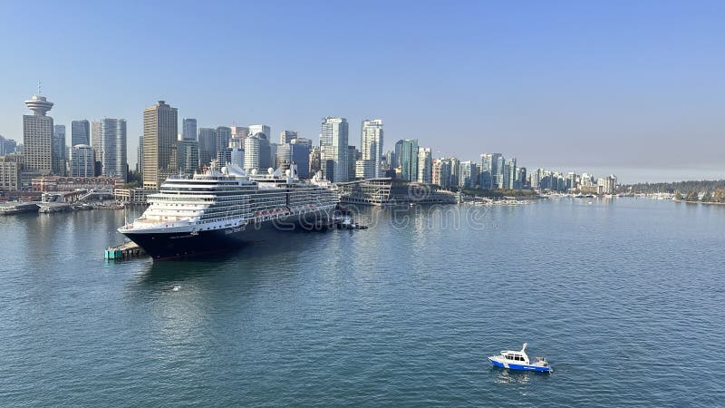 Cruise Line on Vancouver Port Canada 2 October 2022 Editorial ...