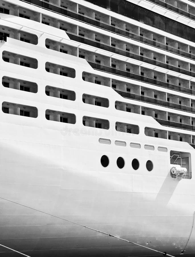 Abstract Cruise Ship stock photo. Image of trip, windows - 14039608