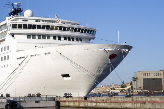 Cruise ship stock photo. Image of boat, pier, liner, tourism - 10509620
